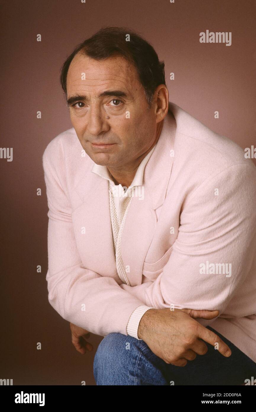 File picture, dated on January 4, 1989, of French actor Claude Brasseur ...