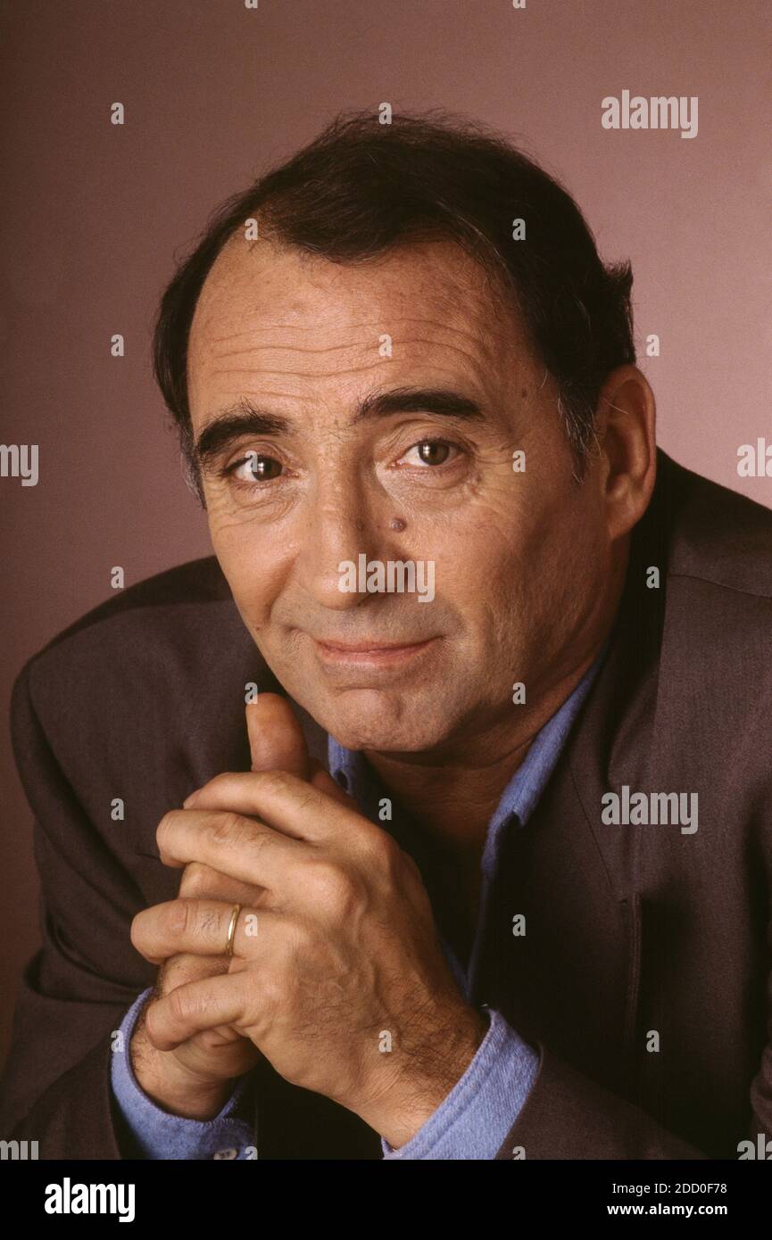 File picture, dated on January 4, 1989, of French actor Claude Brasseur ...
