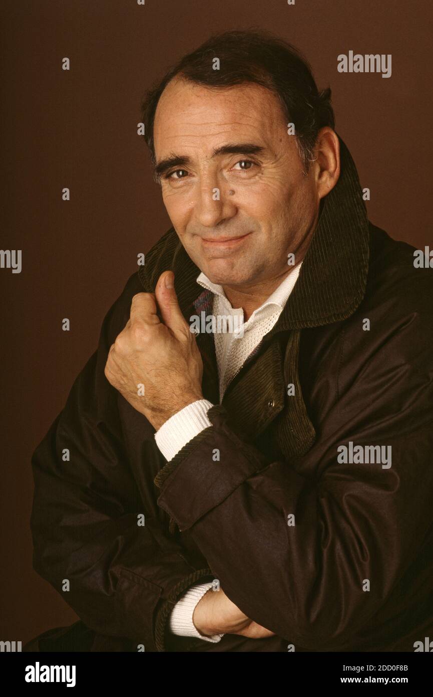 File picture, dated on January 4, 1989, of French actor Claude Brasseur ...