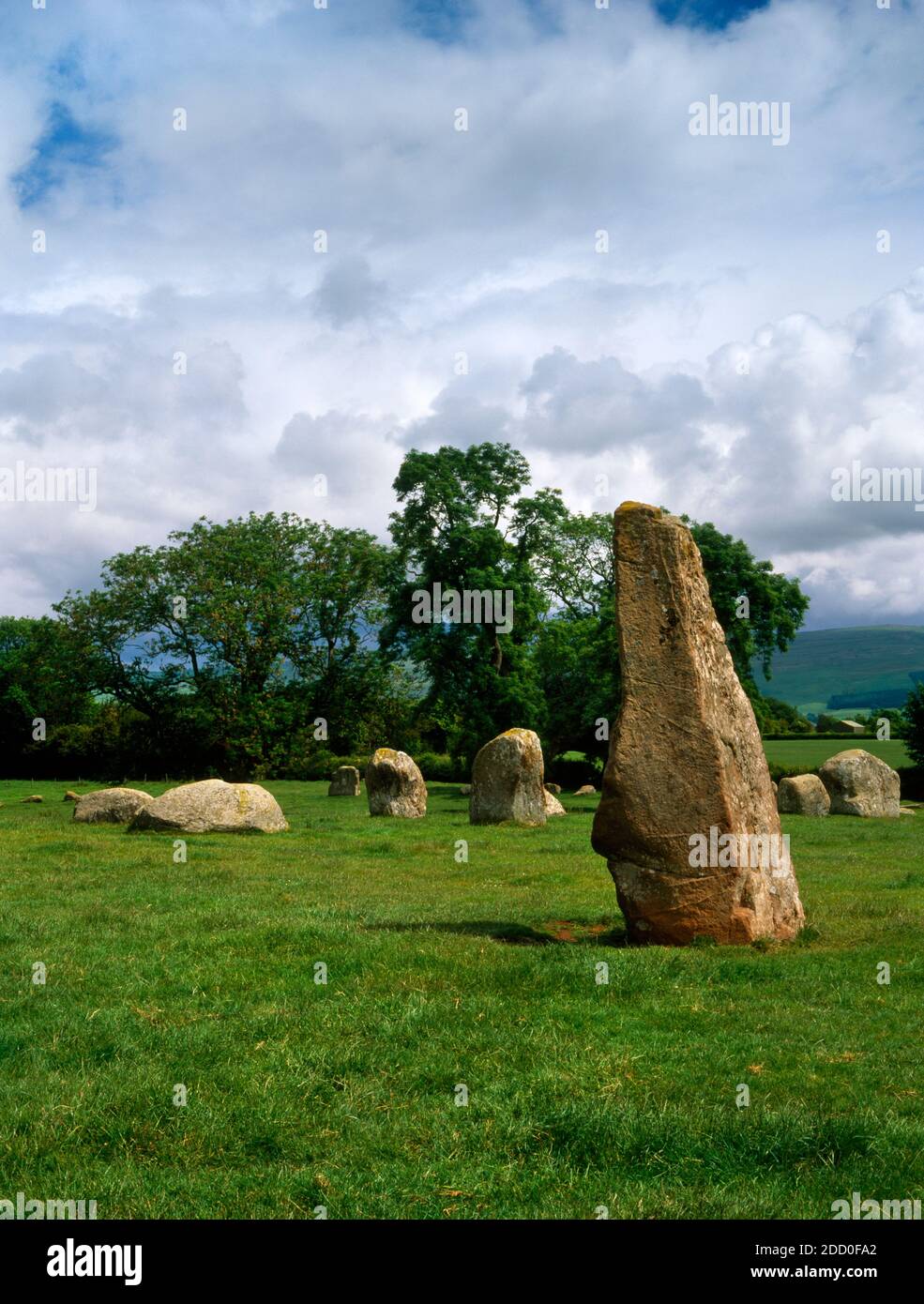 Cumbria monolith prehistory stone hi-res stock photography and images ...