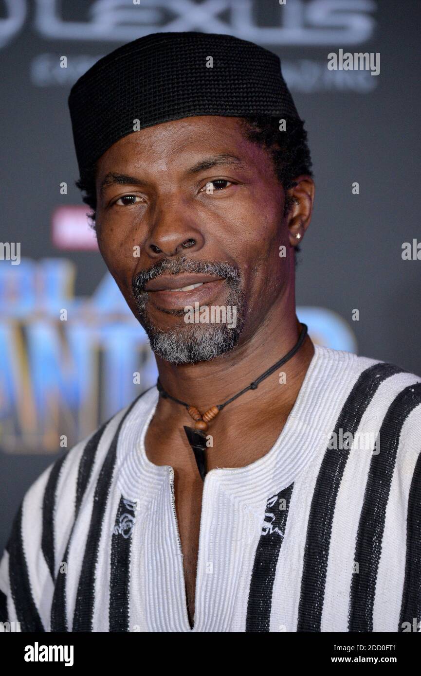 Isaach de bankolé black panther hi-res stock photography and images - Alamy