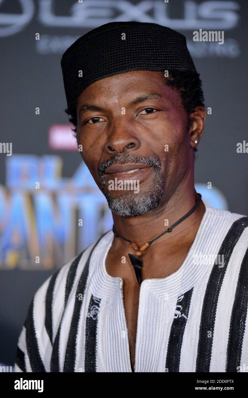Isaach de bankolé black panther hi-res stock photography and images - Alamy