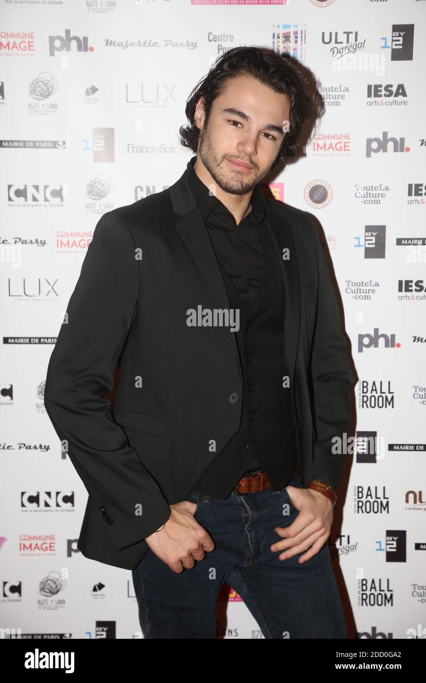 Anthony Colette lors du photocall d’inauguration du festival de cinema ...