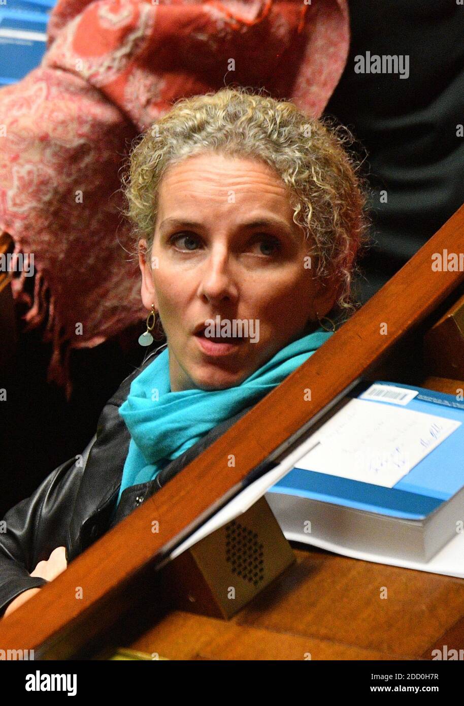 Delphine Batho during a session of questions to the Government at the ...