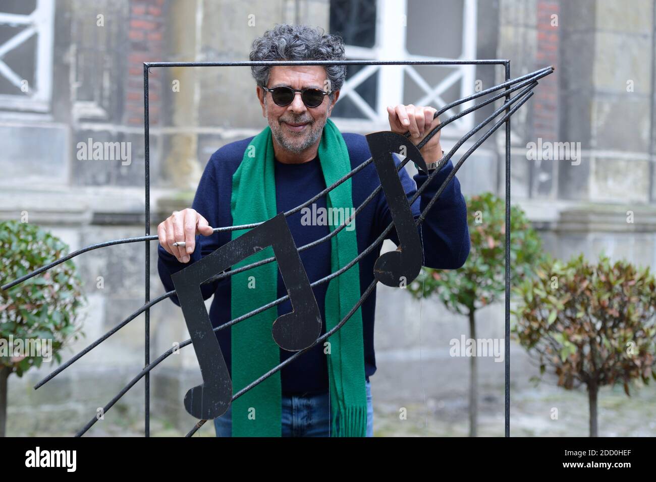 Gabriel Yared pose pour une seance photo lors du 8eme Festival 2 ...