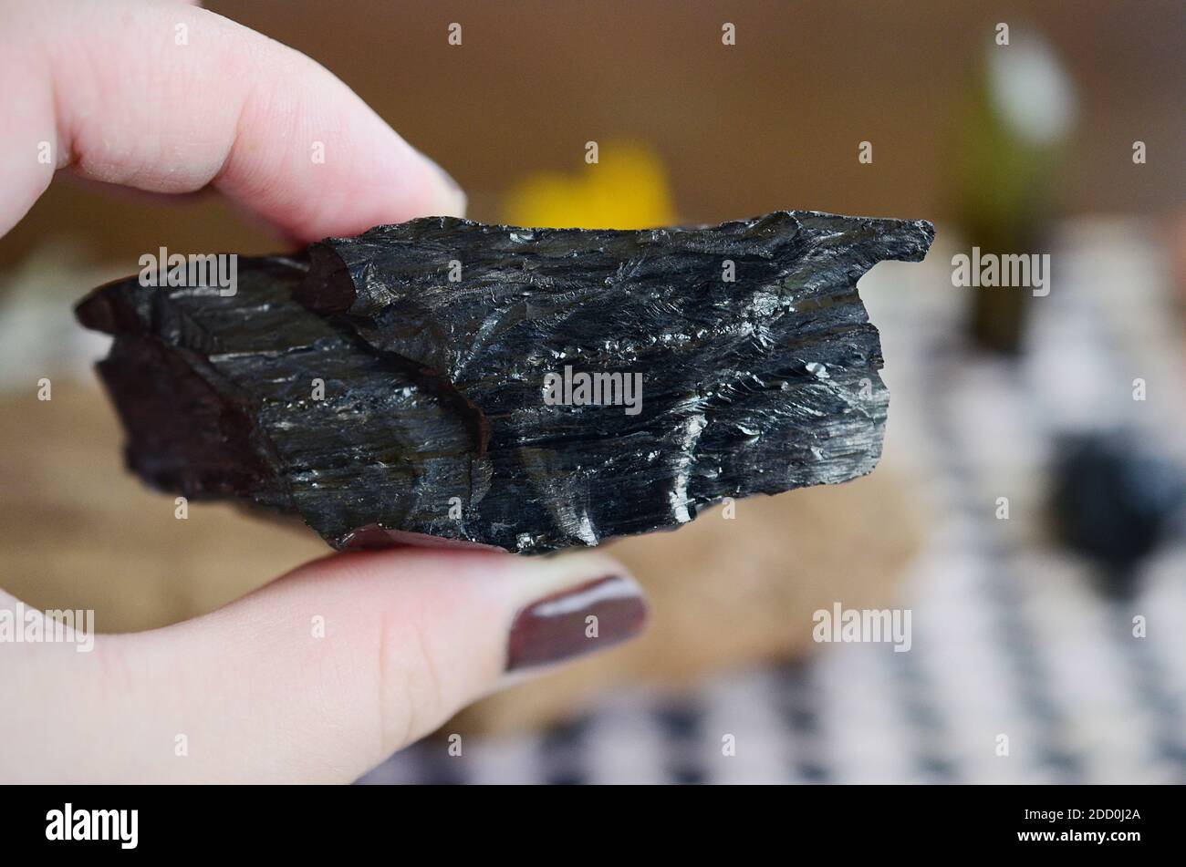 Large Rough Jet. Black healing crystal. Solid Jet crystal from Russia ...