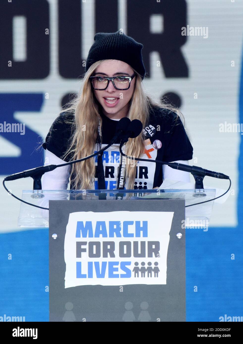 March for our lives 2018 delaney tarr hi-res stock photography and ...