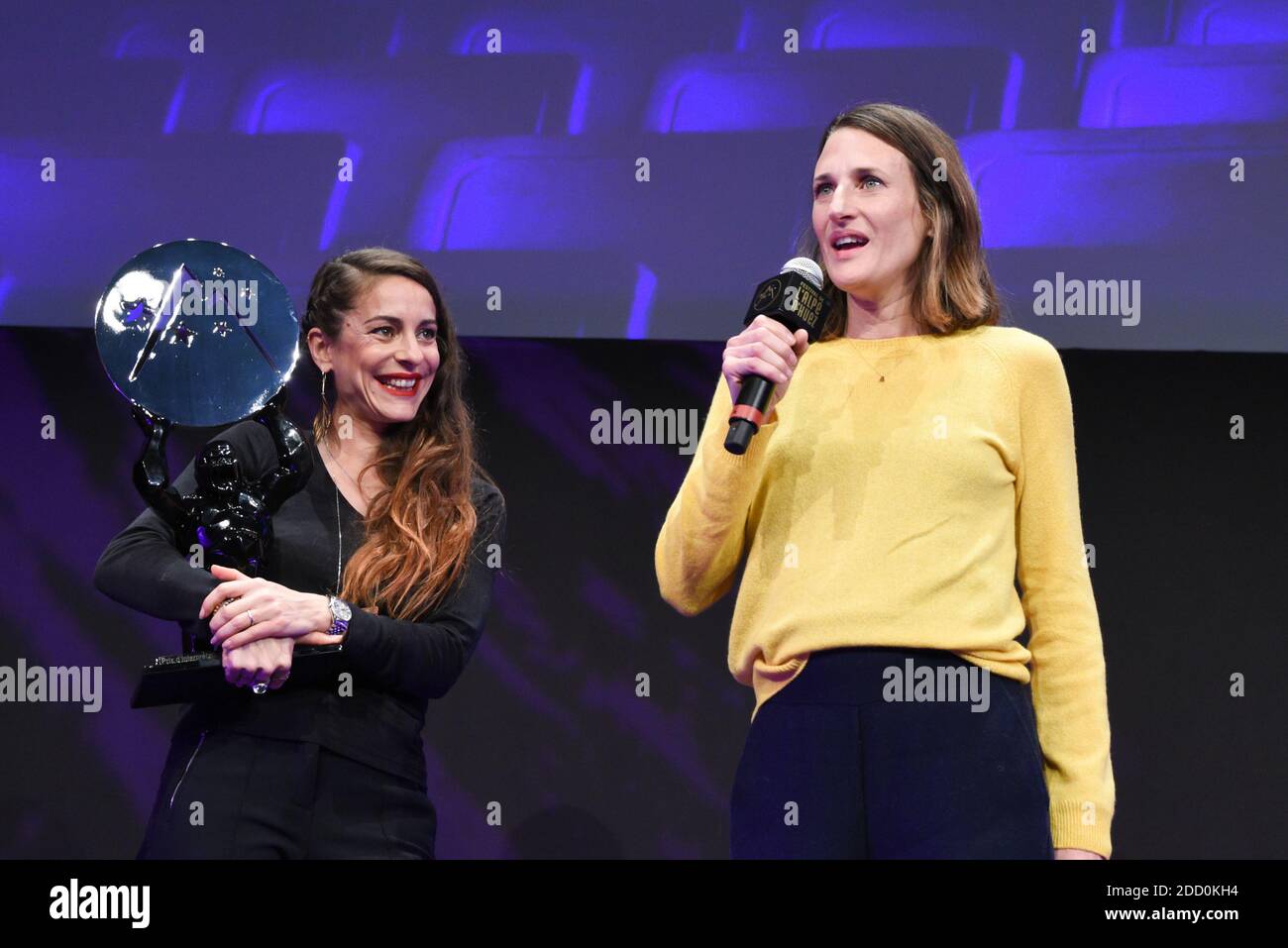 Audrey Dana and Camille Cottin (Prix d'interpretation feminine for ...