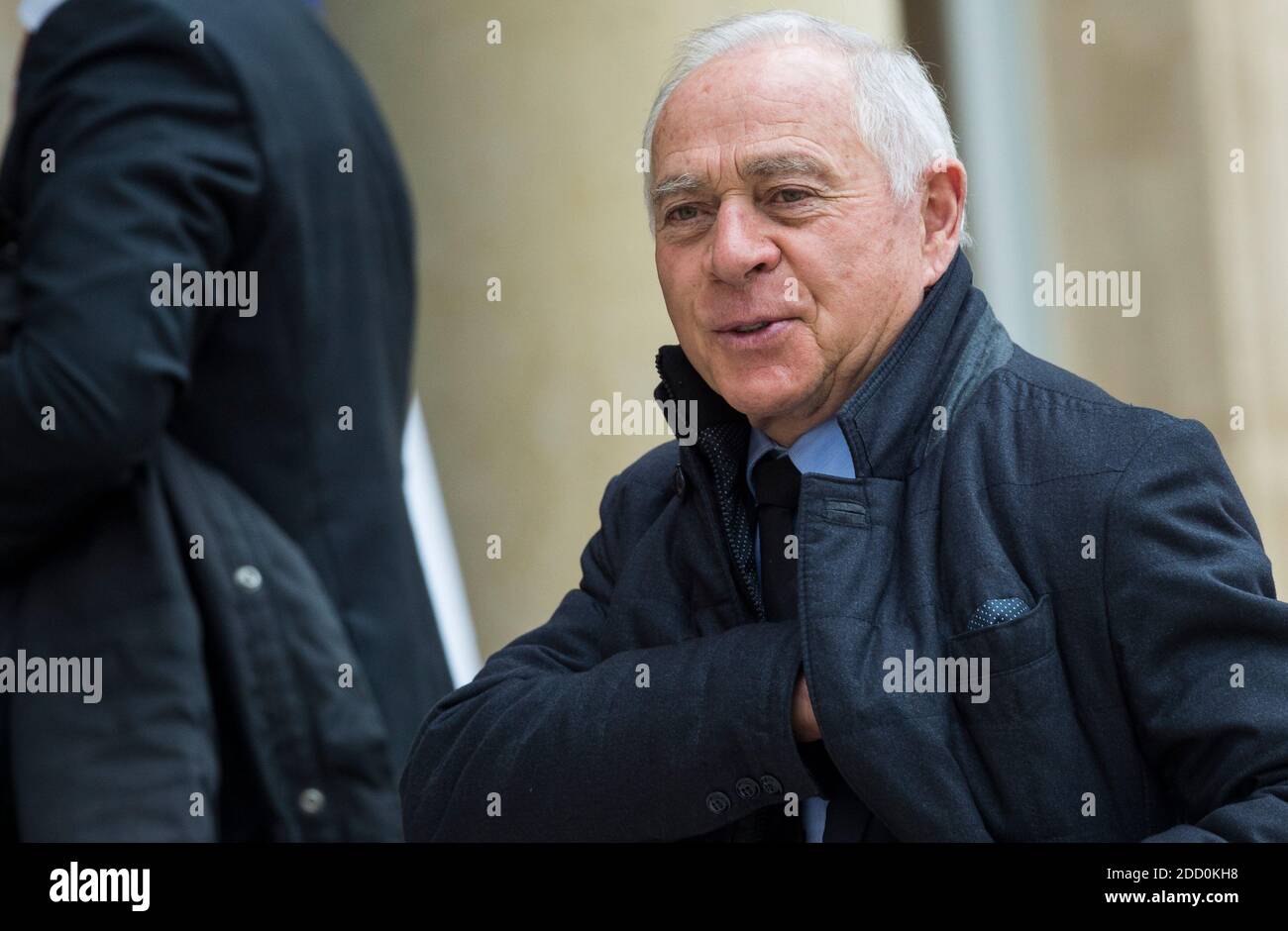 French member of parliament François Patriat arrives for a reception ...
