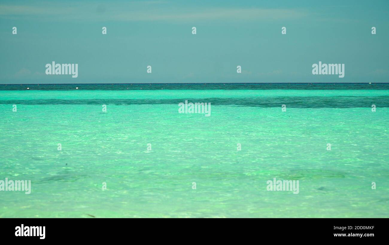 Beautiful tropical island with sand beach. Panglao, Philippines ...
