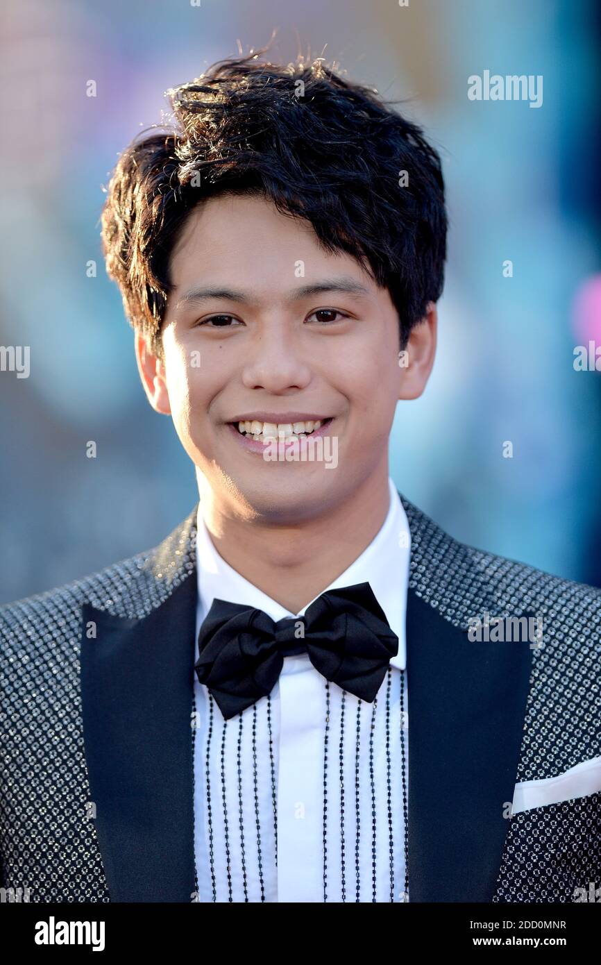 Win Morisaki attends the Premiere of Warner Bros. Pictures' 'Ready ...