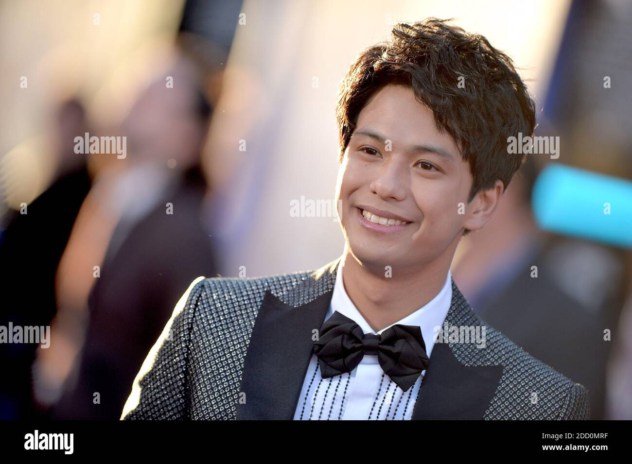 Win Morisaki attends the Premiere of Warner Bros. Pictures' 'Ready ...