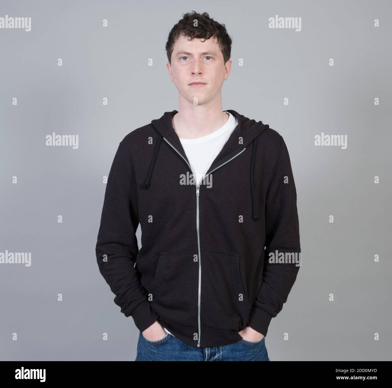 Exclusive - Finnegan Oldfield posing during a photo shoot as part of ...