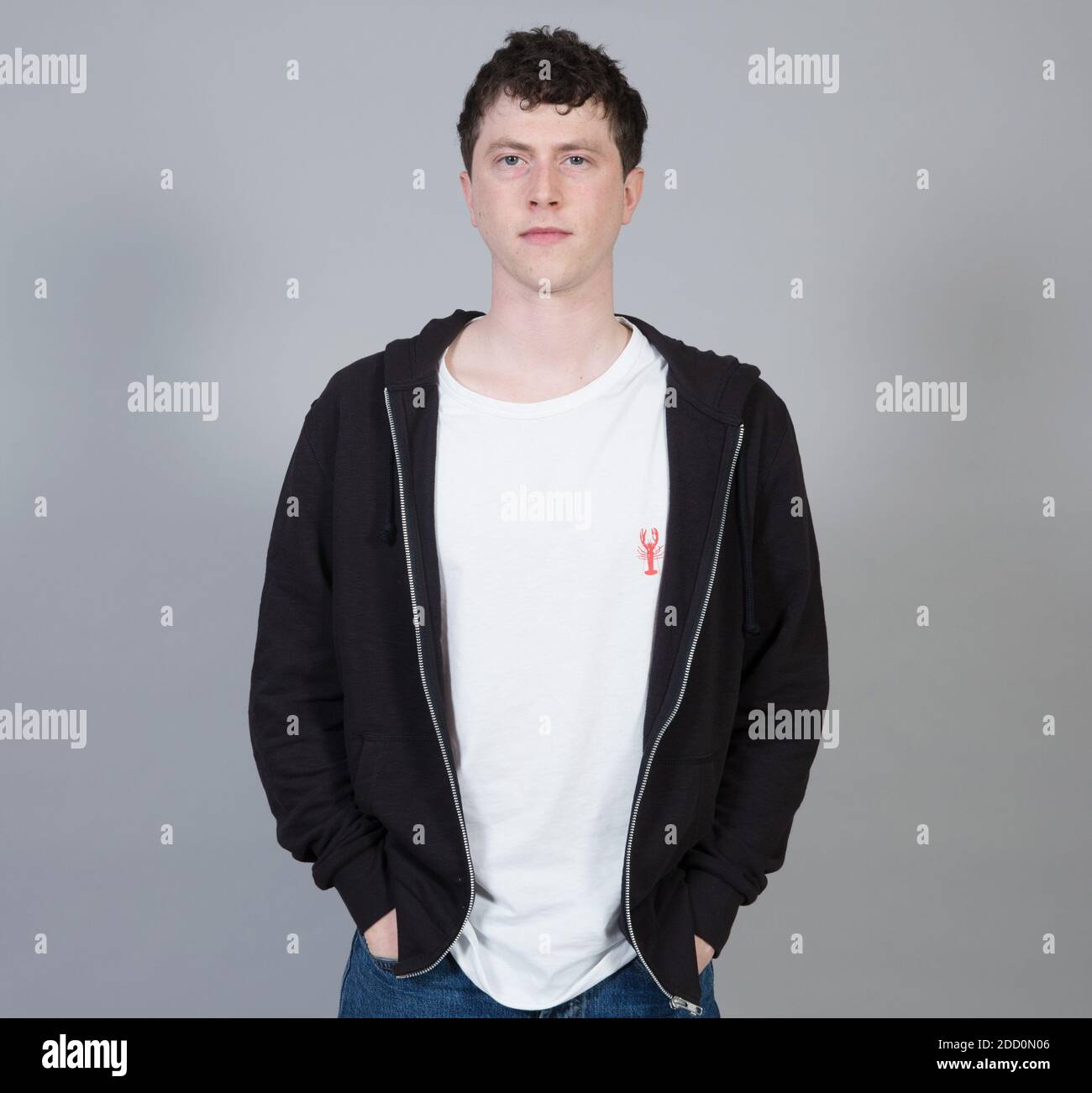Exclusive - Finnegan Oldfield posing during a photo shoot as part of ...