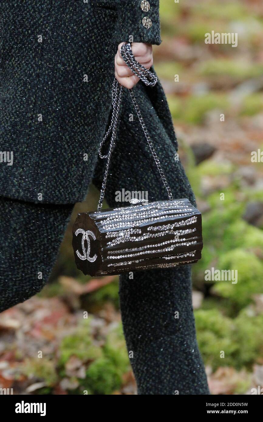 Details bags and shoes during the Chanel show as part of the Paris ...