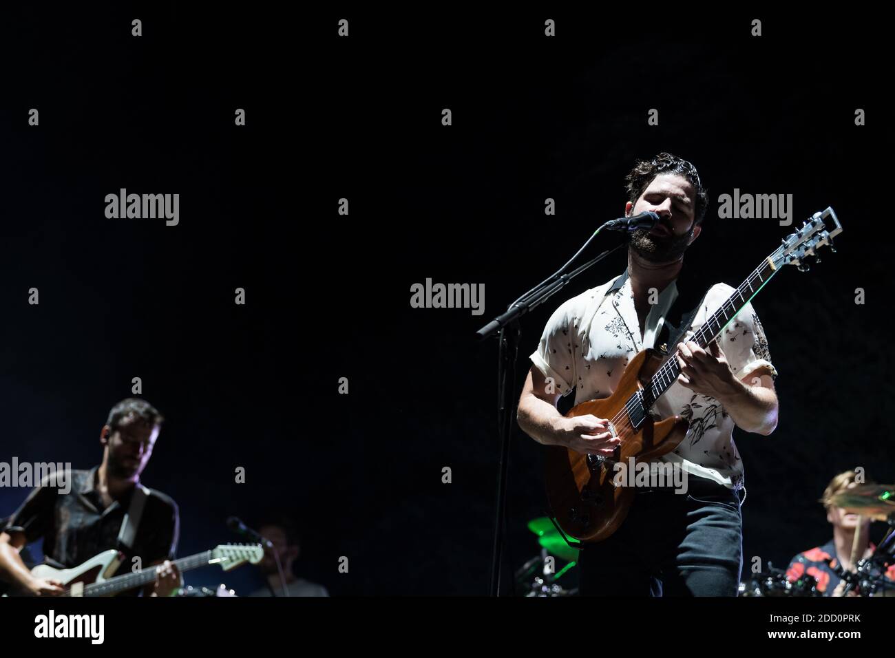 File photo of Foals in concert at Paleo Festival in Nyon, Switzerland ...