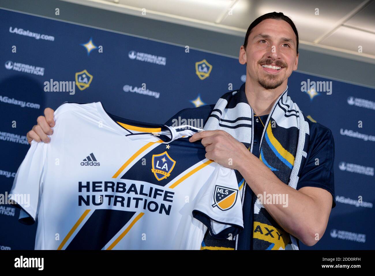 Zlatan Ibrahimović first press conference with MLS Los Angeles Galaxy ...