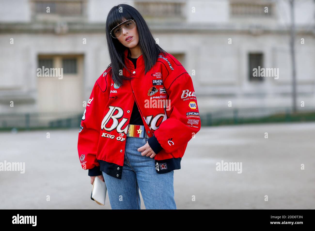 Street style, Laura Comolli arriving at Elie Saab Fall-Winter 2018-2019 ...