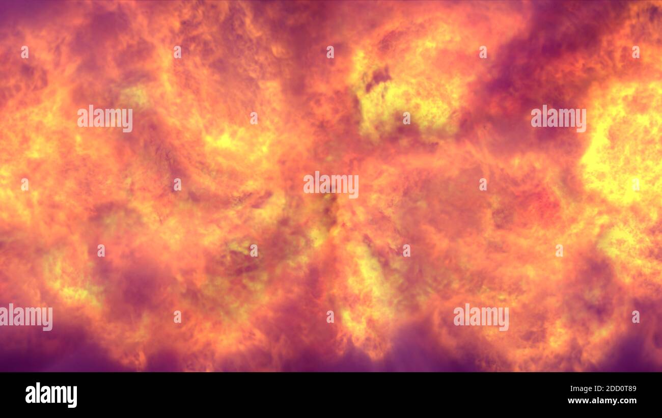 explosion fire flame abstract background, render illustration Stock ...