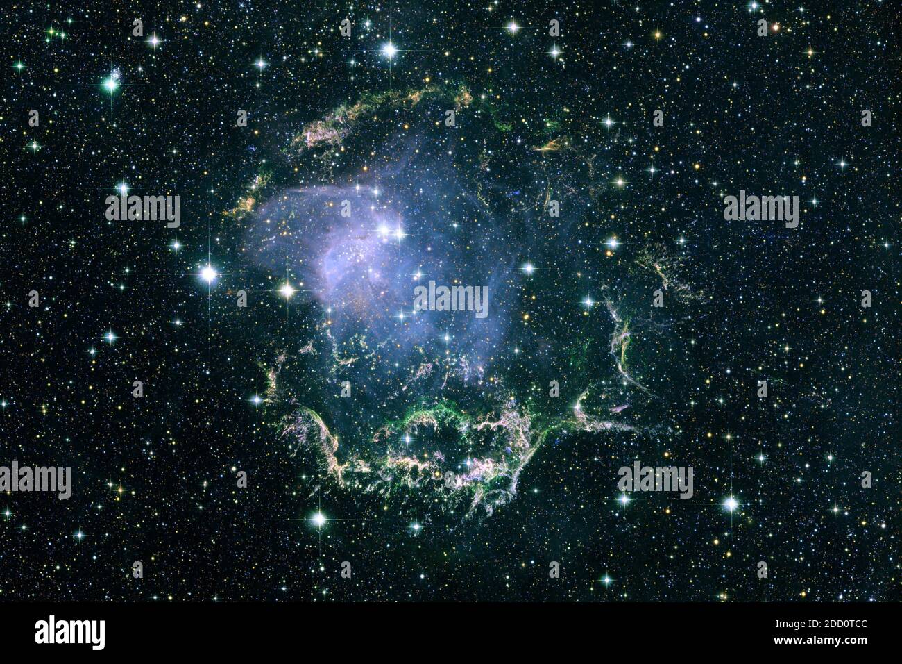 Cluster of stars. Starfield. Nebula. Elements of this image furnished ...