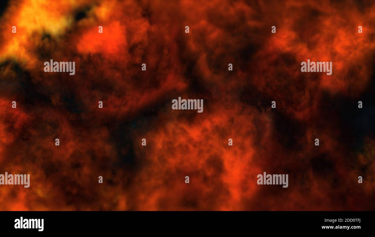 explosion fire flame abstract background, render illustration Stock ...