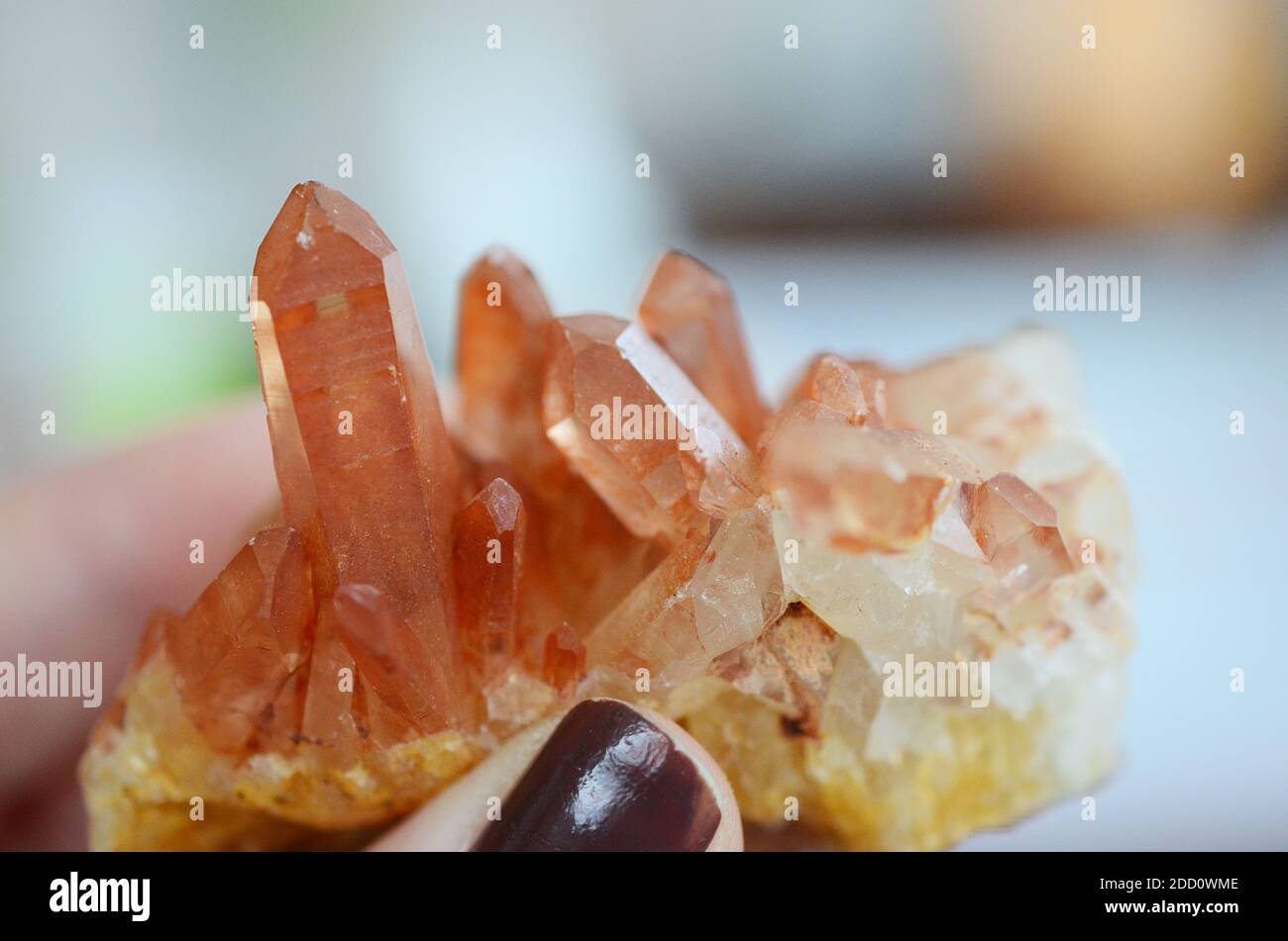 Tangerine Quartz High Resolution Stock Photography and Images - Alamy