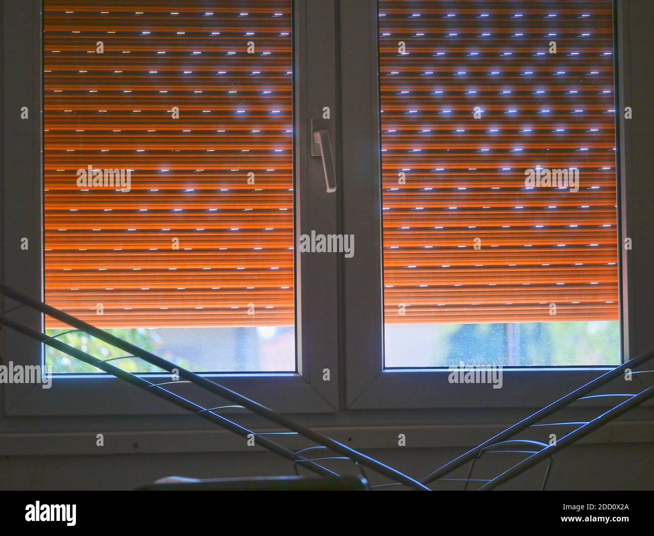 window beam roller blind, sun rays Stock Photo - Alamy