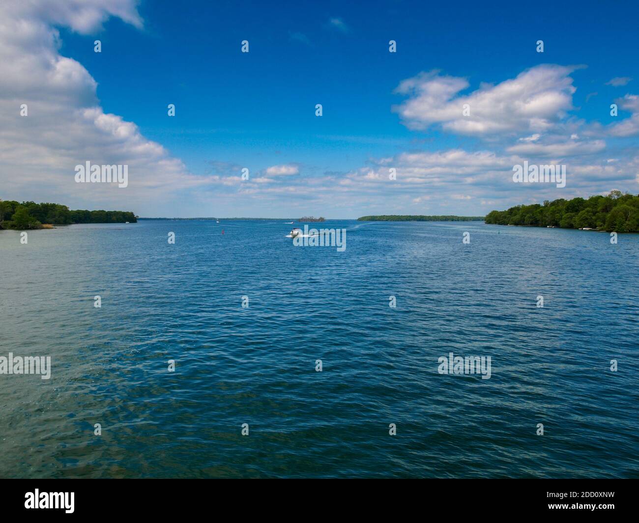 Wide open spaces on water , Orilia, ON Stock Photo - Alamy
