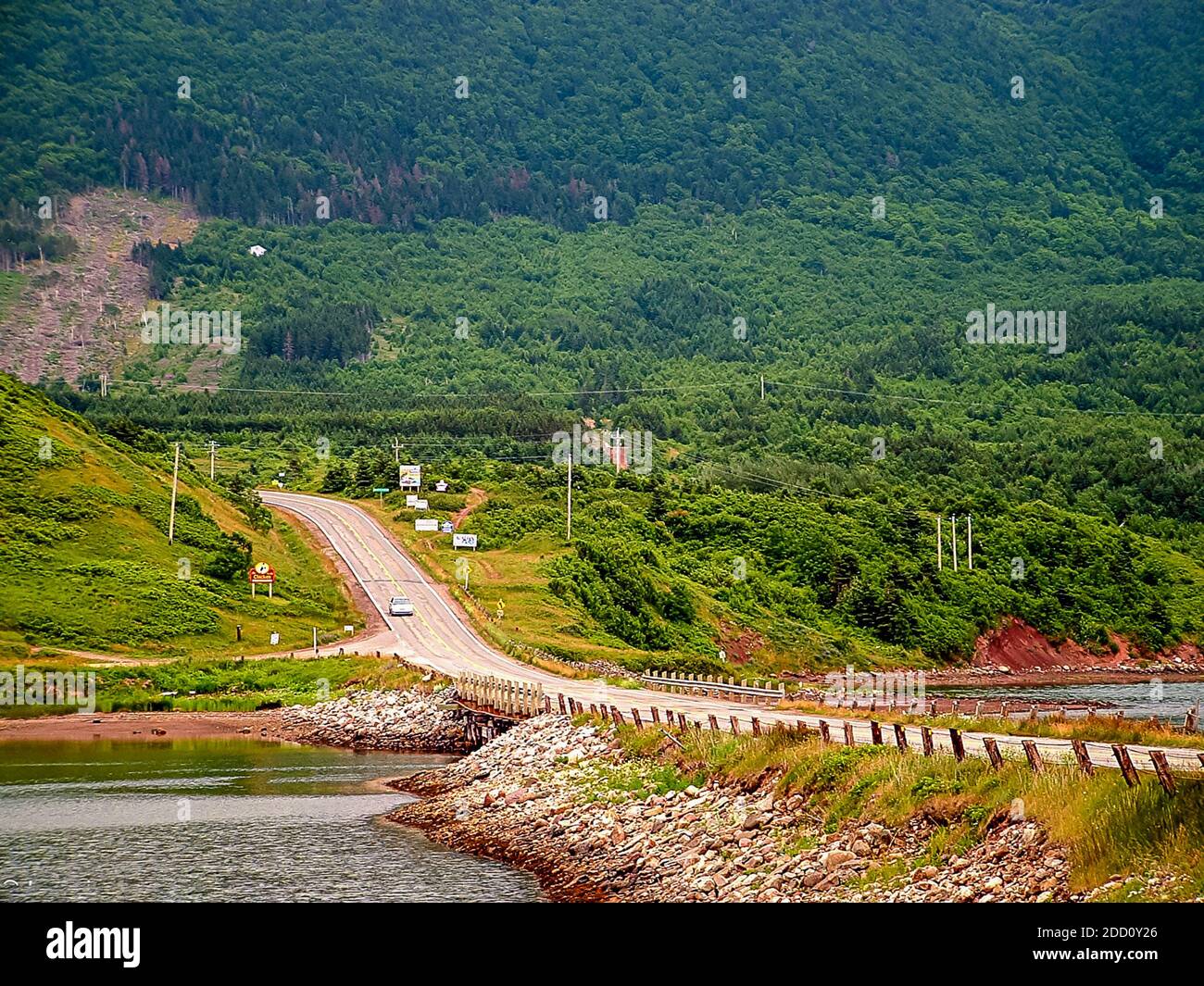 Great scenery of Cape Breton, NS Stock Photo - Alamy