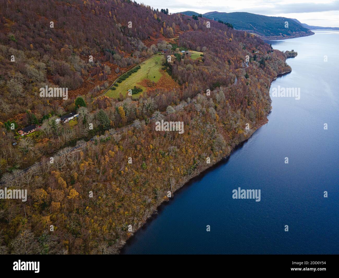 Loch ness aerial hi-res stock photography and images - Alamy