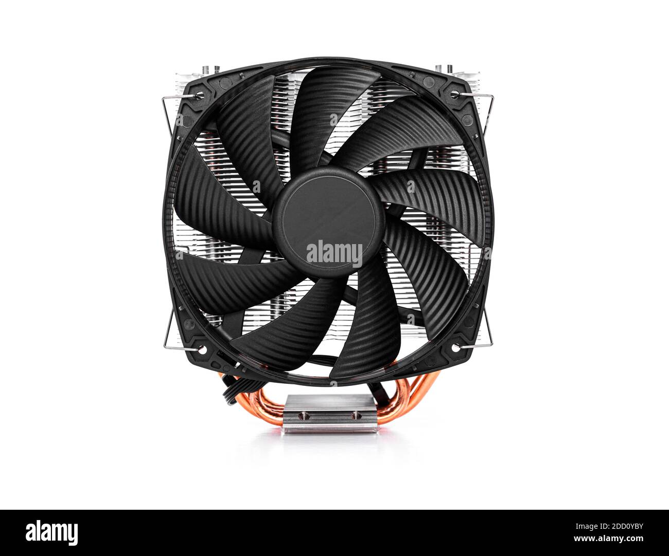 Cooler computer fan isolated on a white background Stock Photo - Alamy