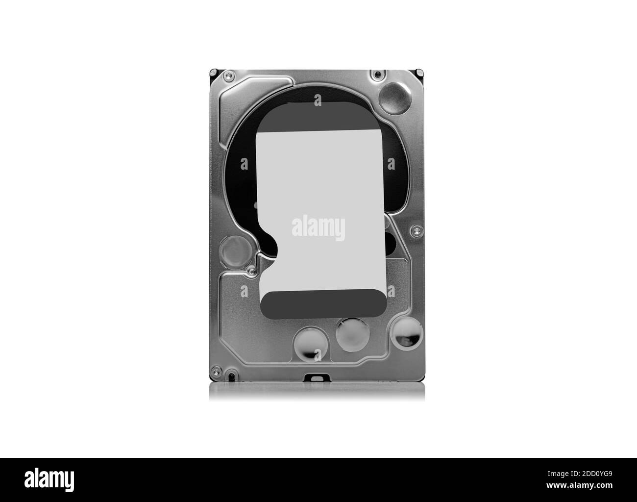 HDD hard drive isolated on a white background Stock Photo - Alamy