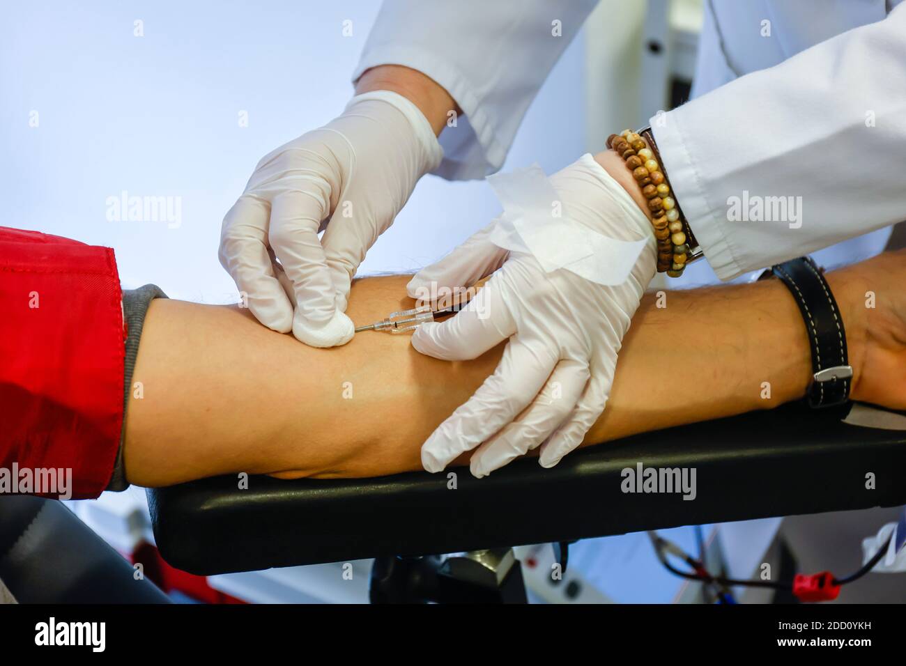 Blood donation in red cross hi-res stock photography and images - Alamy
