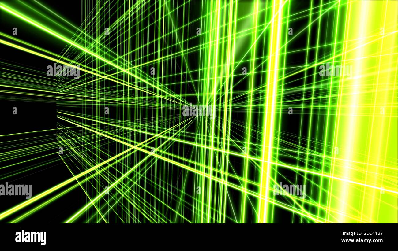 3d lines light neon background abstract render illustration Stock Photo ...