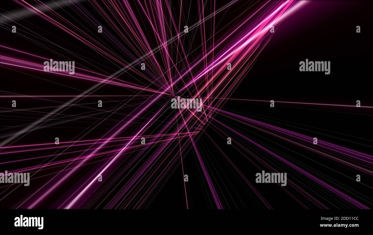 3d lines light neon background abstract render illustration Stock Photo ...