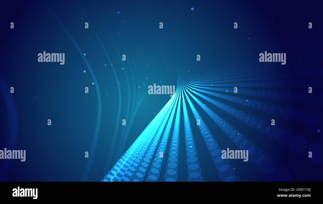 3d lines light neon background abstract render illustration Stock Photo ...