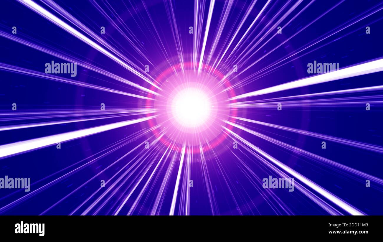 Pulses star ray color hi-res stock photography and images - Alamy