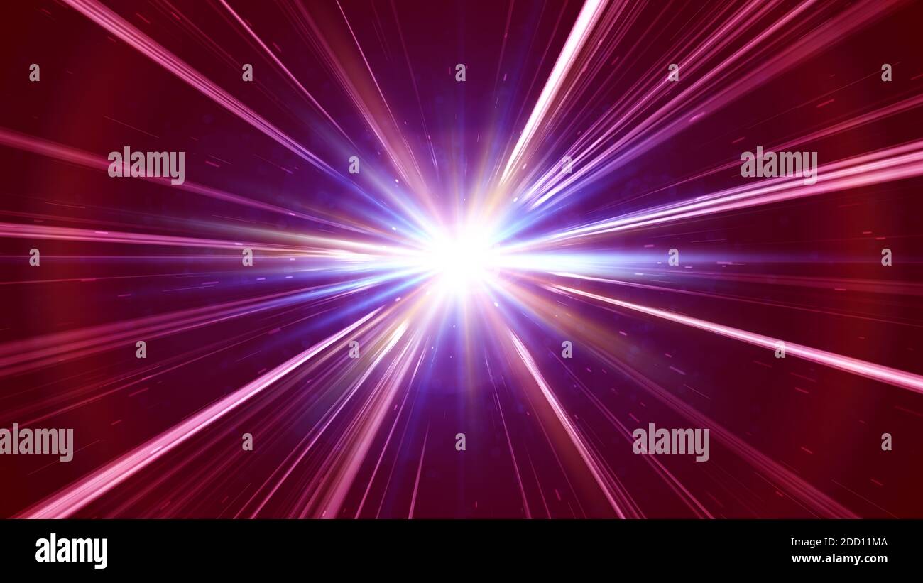Pulses star ray color hi-res stock photography and images - Alamy
