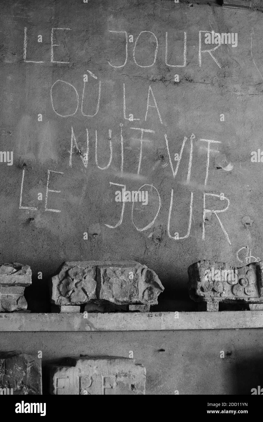 French rural road Black and White Stock Photos & Images - Alamy