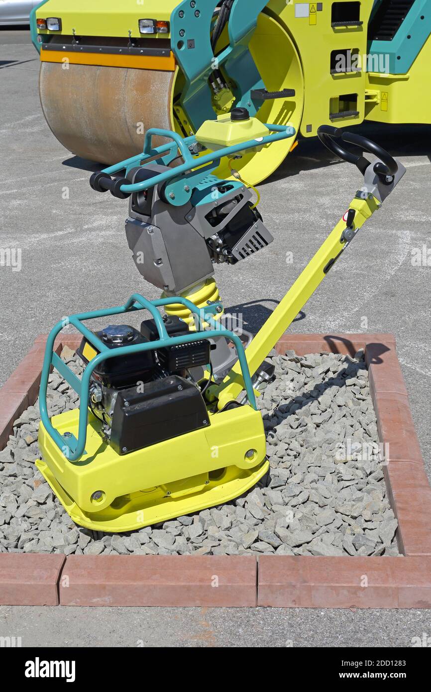 Concrete compactor hi-res stock photography and images - Alamy