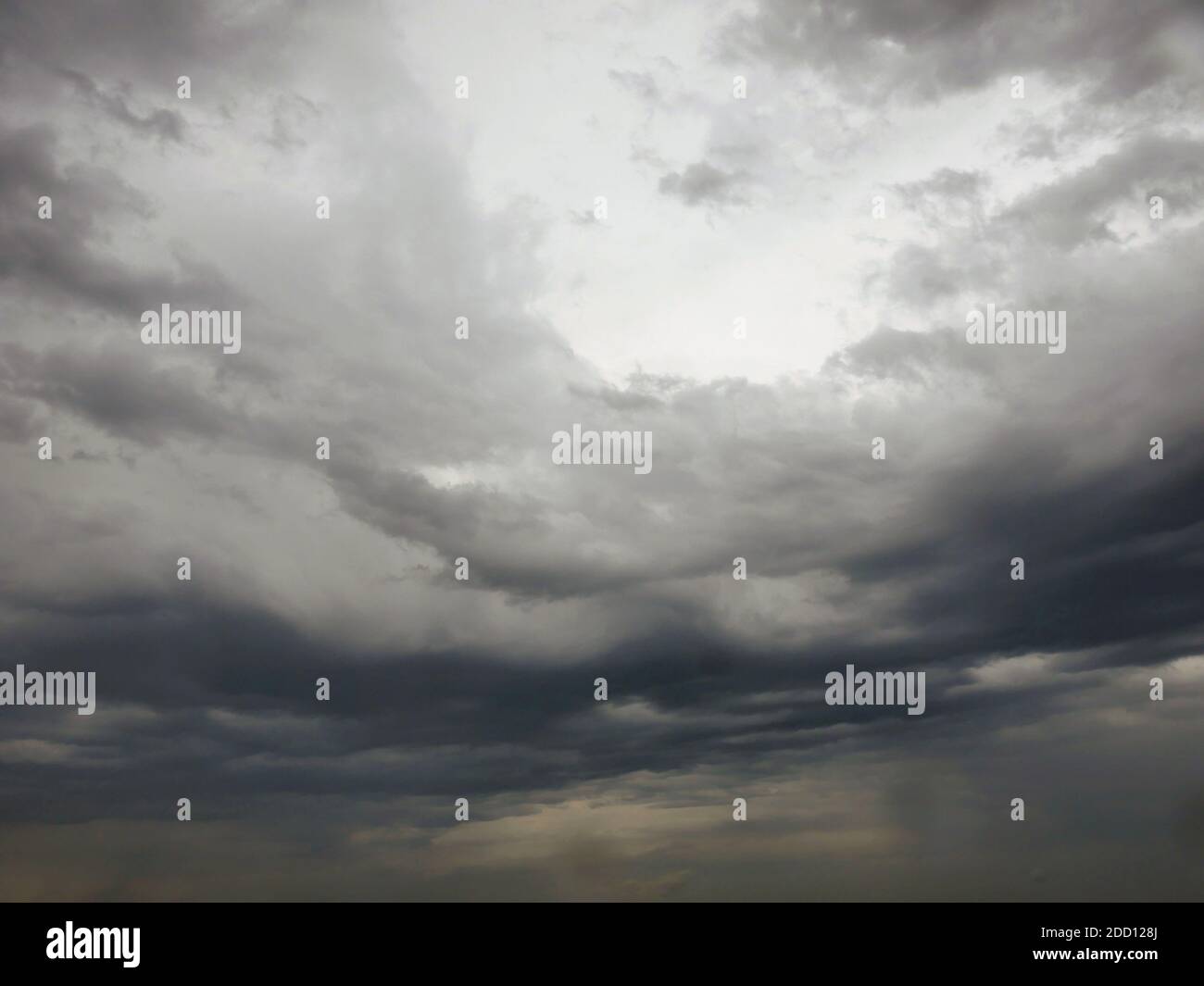 Colorful dramatic sky with dark clouds landscape Stock Photo - Alamy