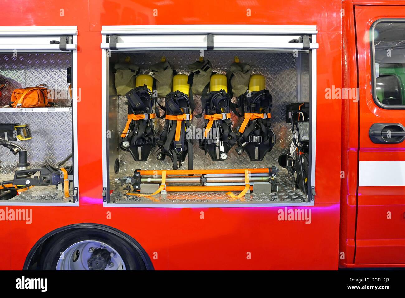 Self Contained Breathing Apparatus in Side Equipment Compartment Fire ...