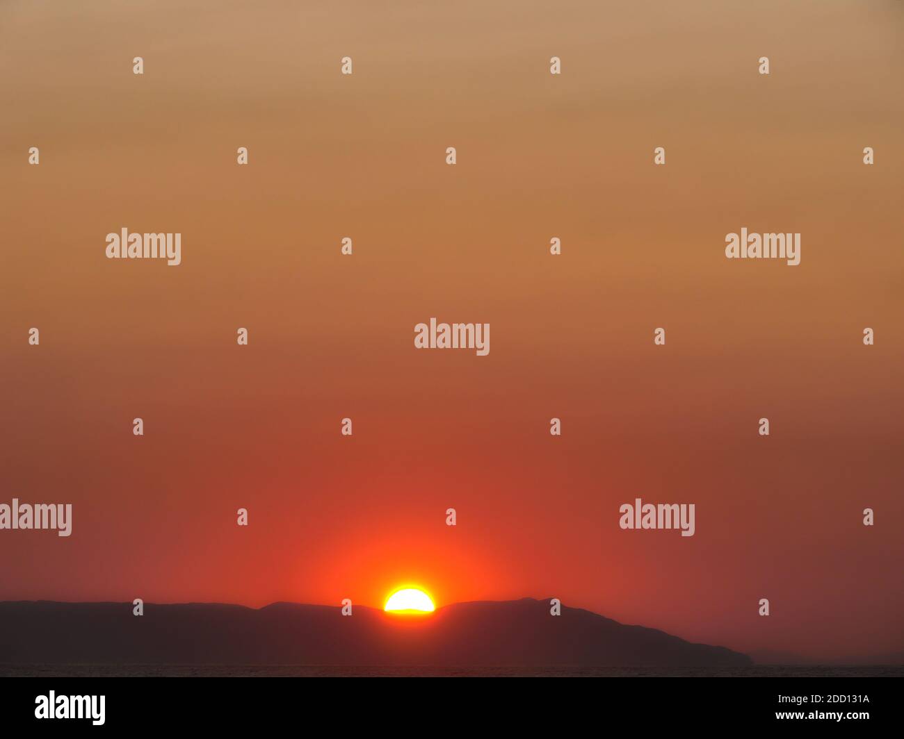 sunset sky panorama landscape background natural color of evening Stock ...
