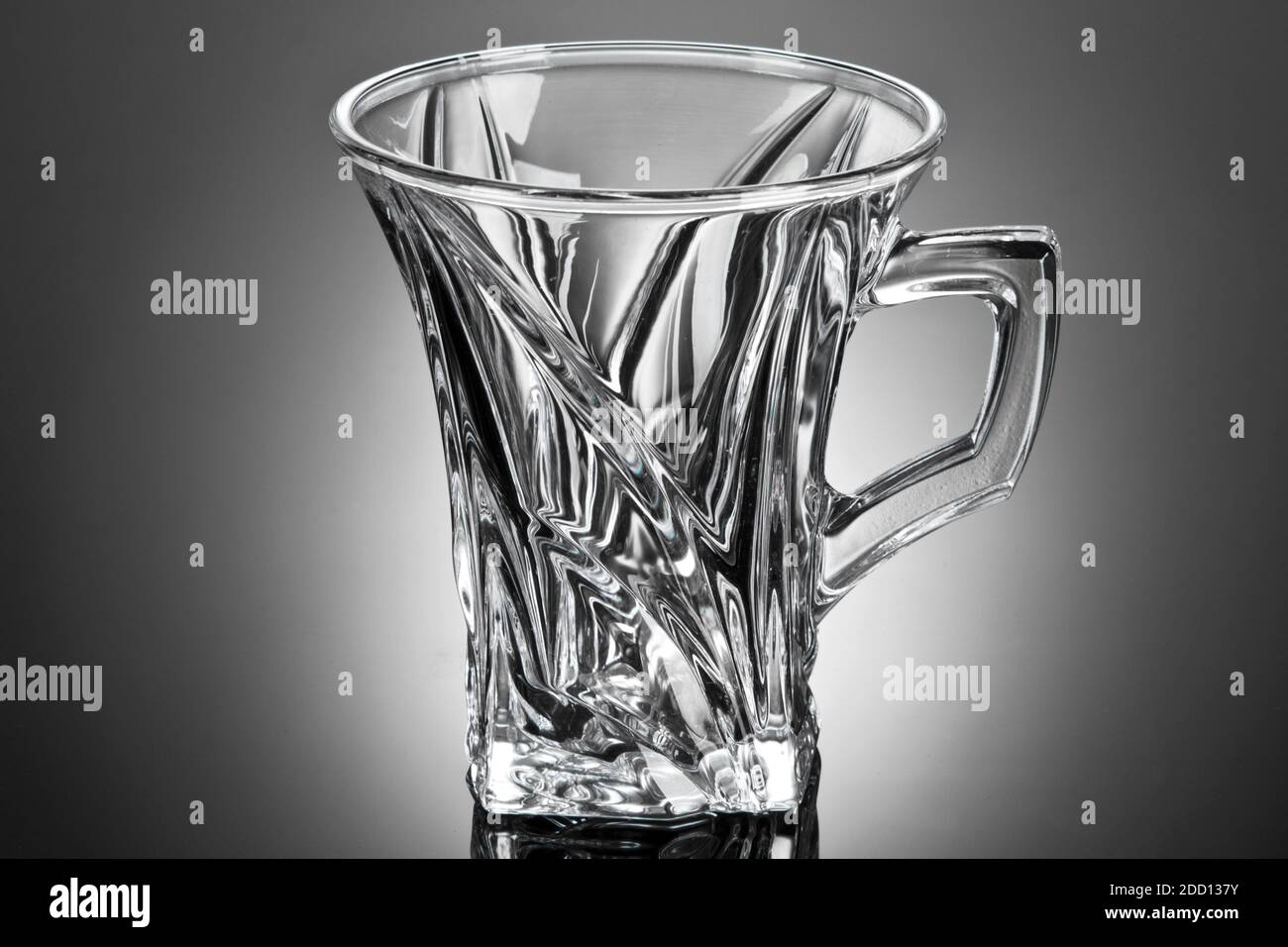 elegant crystal container .Dramatic modern background Stock Photo - Alamy