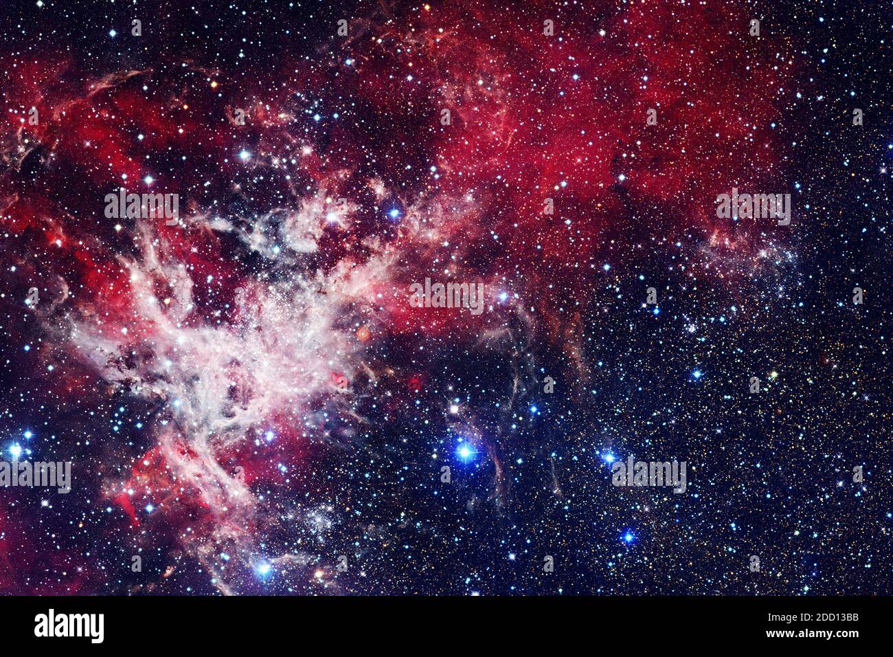 Outer space art. Starfield. Awesome nebulae. Elements of this image ...