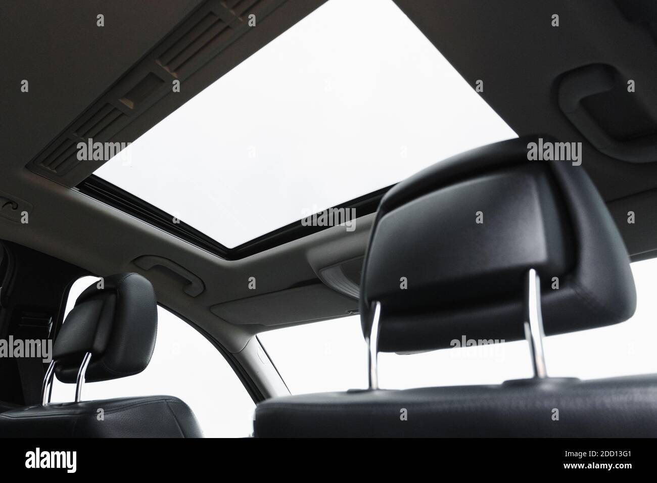 Car inside, part of interior Stock Photo - Alamy