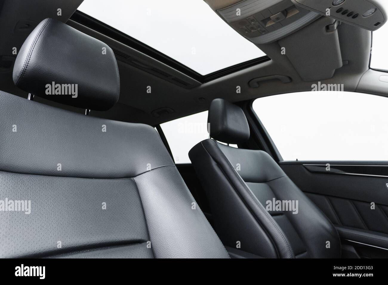 Car inside, part of interior Stock Photo - Alamy
