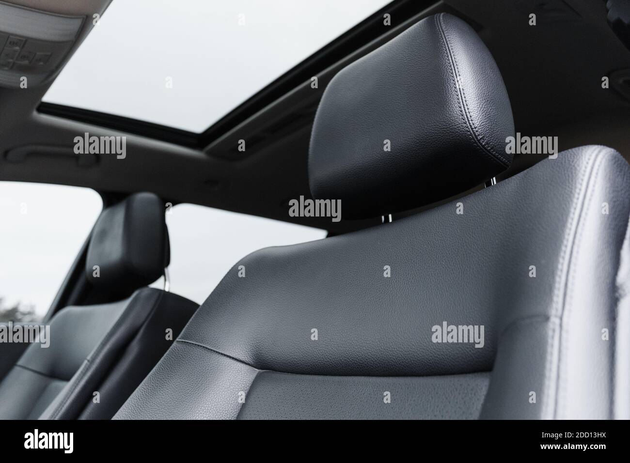 Car inside, part of interior Stock Photo - Alamy