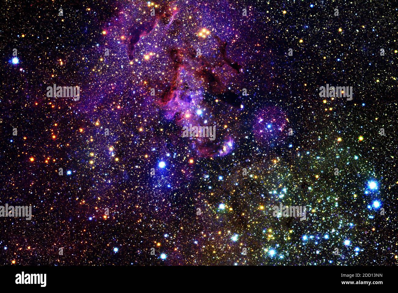 Outer space. Science fiction cosmos. Elements of this image furnished ...