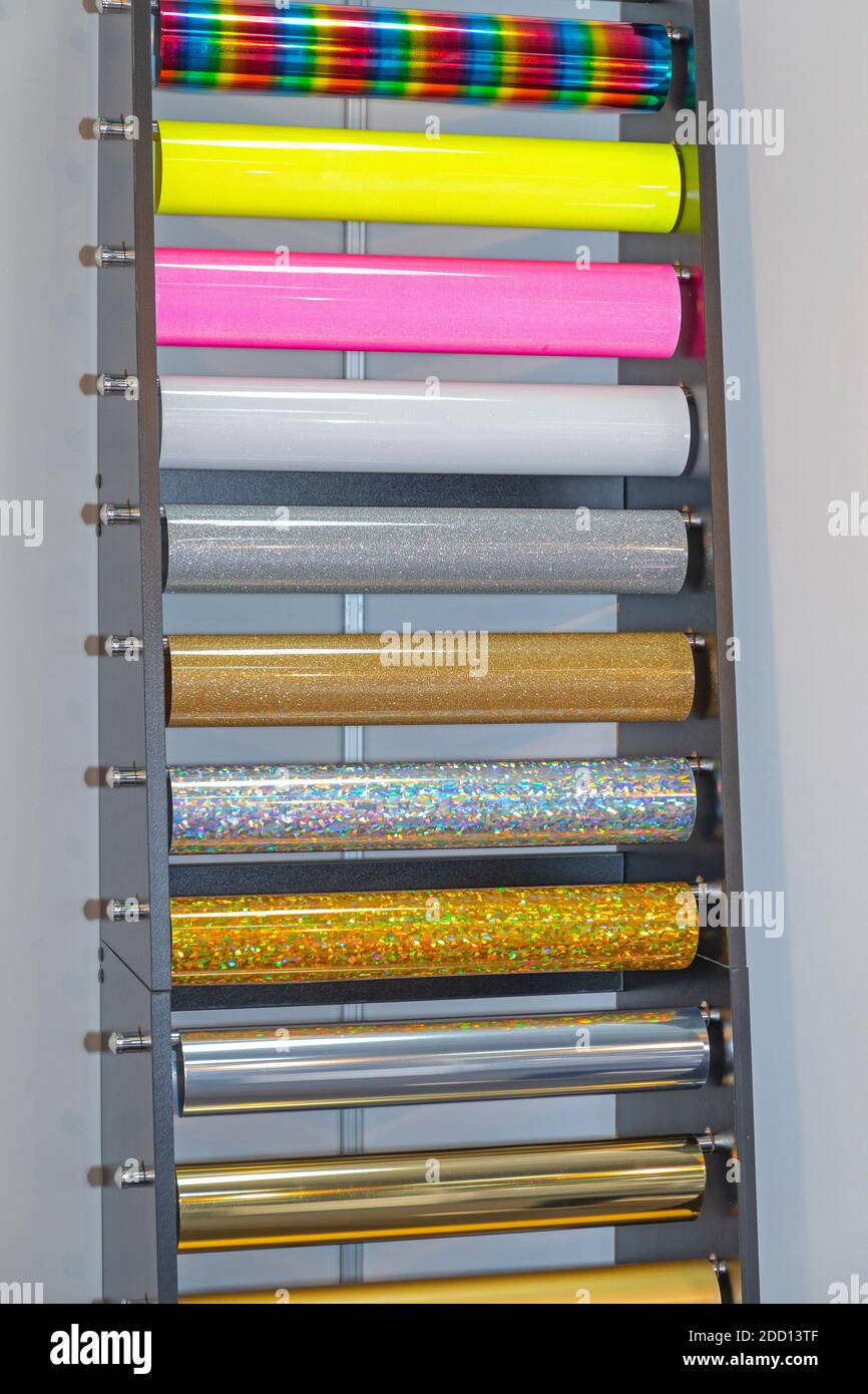 Colourful foils hi-res stock photography and images - Alamy